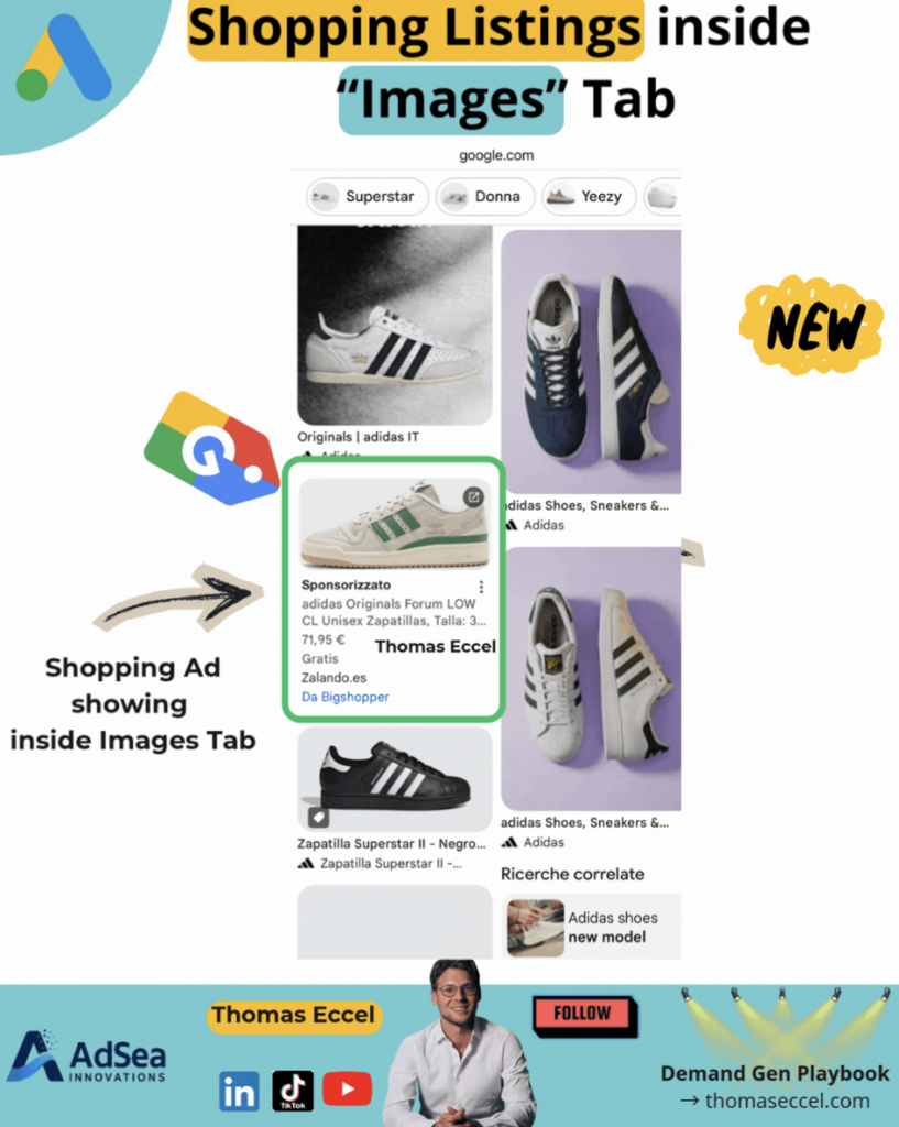 Google Shopping Ads are expanding to the Image tab - Adriaan Dekker